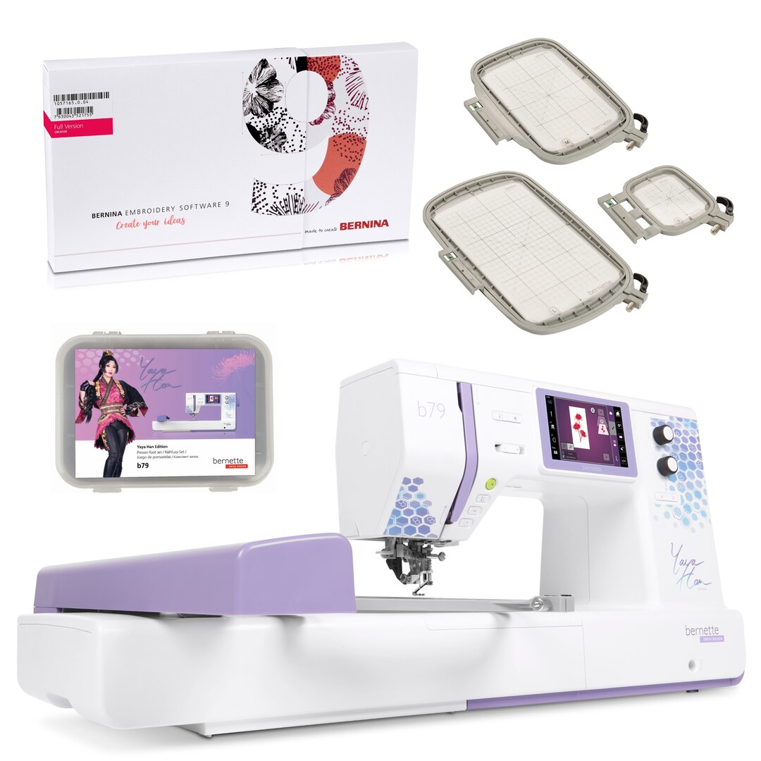 Bernette B79 Yaya Han Edition Sewing & Embroidery Machine W/ FREE GIFT ...