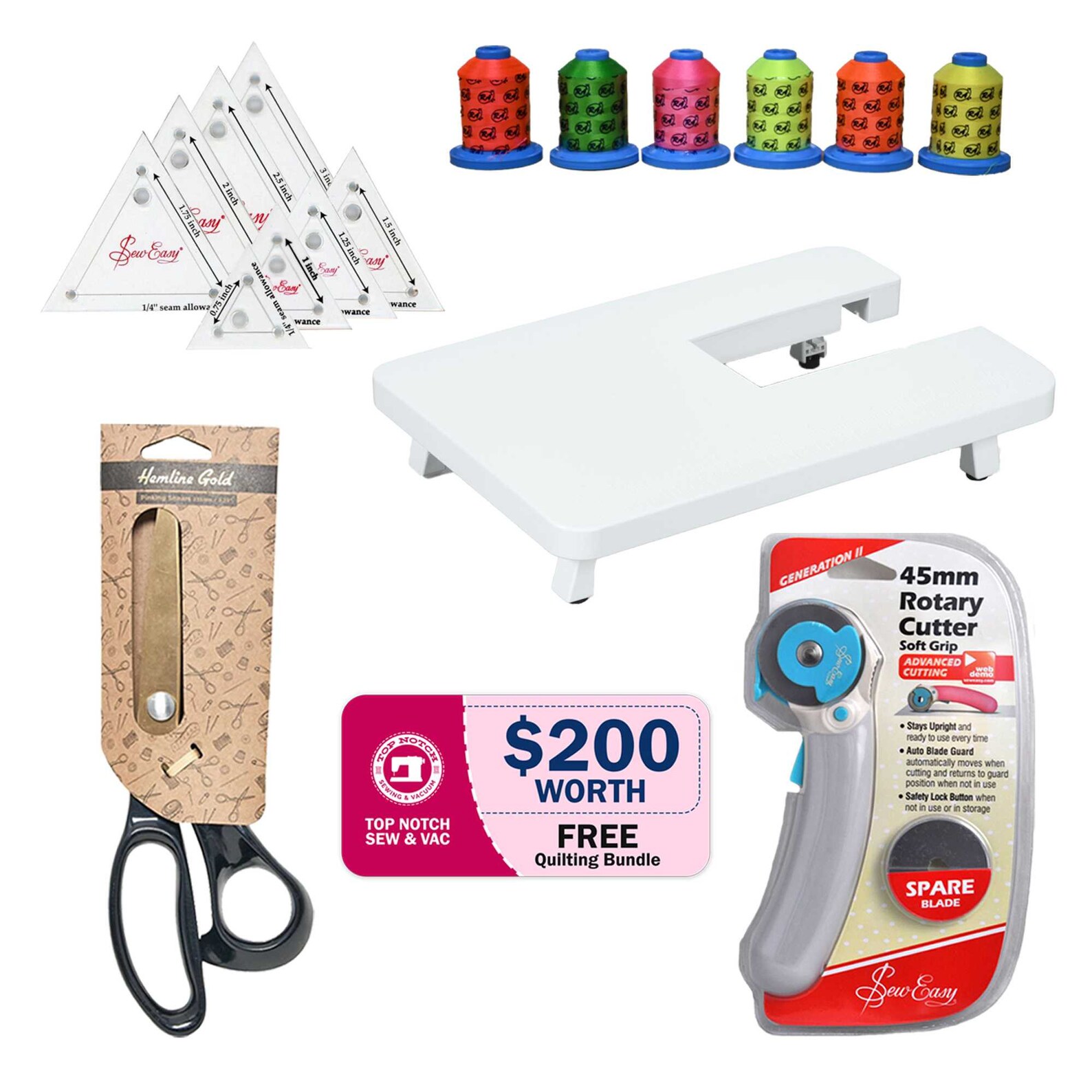 Bernette B38 Affordable Sewing Machine - 200 Worth Quilting Bundle - Etsy