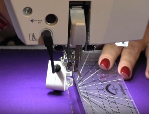 Quilting Delights BSR Ruler Work Foot Attachment Compatible With ...