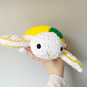 Lemon Turtle Amigurumi Cute Sea Creature With Fruit Toy Plush Yarn Cute ...