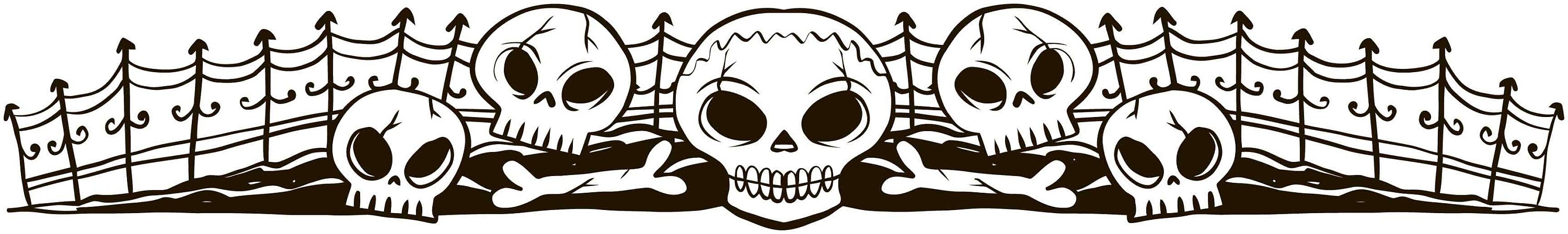 Horror Borders Bundle, 5 Different Borders Design, Cut File SVG PNG ...