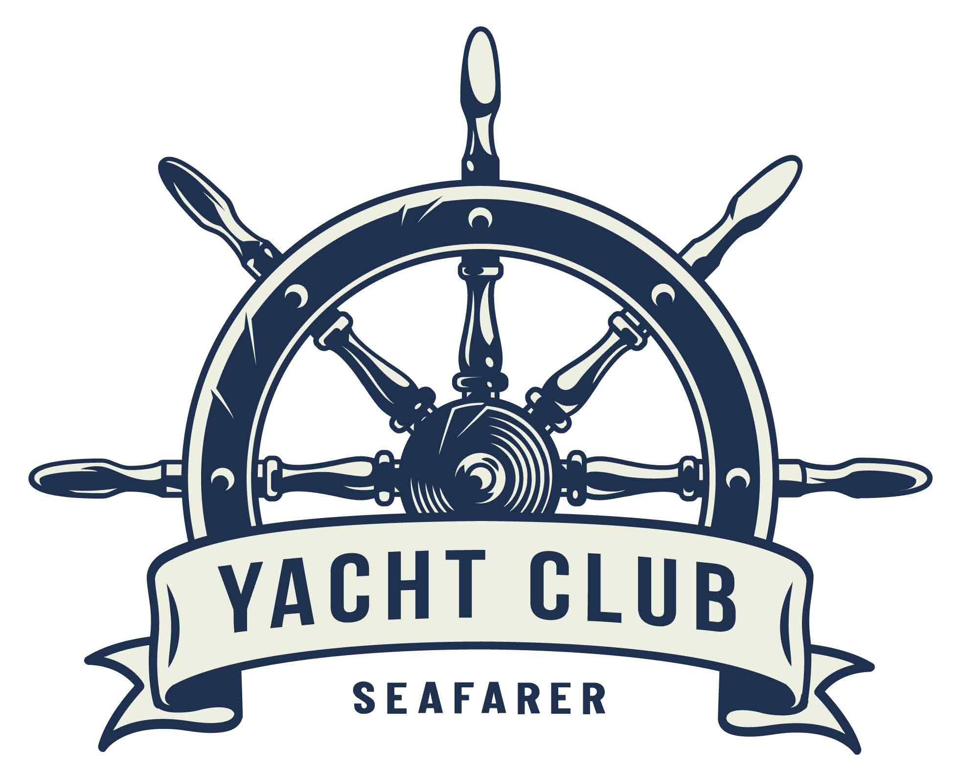 Seafarer, Yacht Club, Layered Cut File SVG + PNG + JPEG + Ai + Gif Clip ...