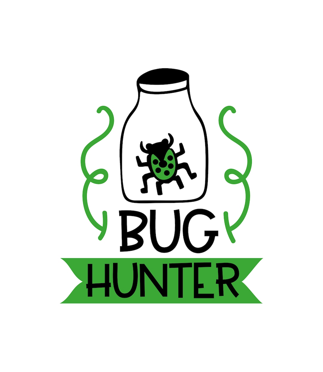 Bug Hunter, Cricut Design Cut File SVG + PNG + JPEG + Ai + Eps + Pdf ...
