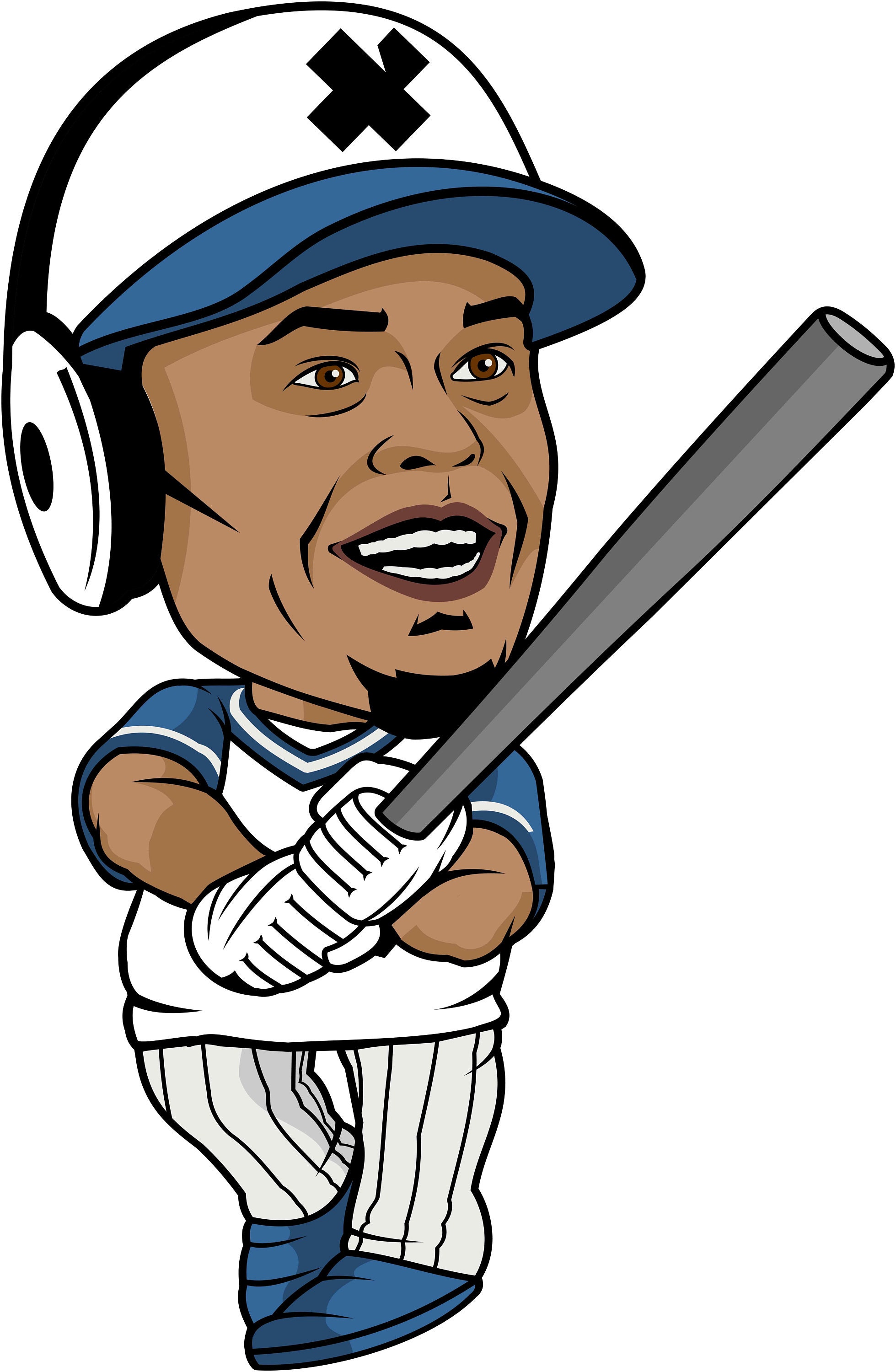 Baseball Player Cartoon