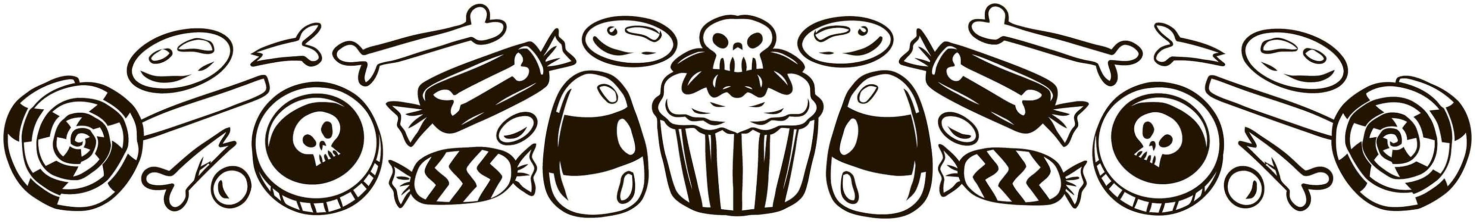 Horror Borders Bundle, 5 Different Borders Design, Cut File SVG PNG ...