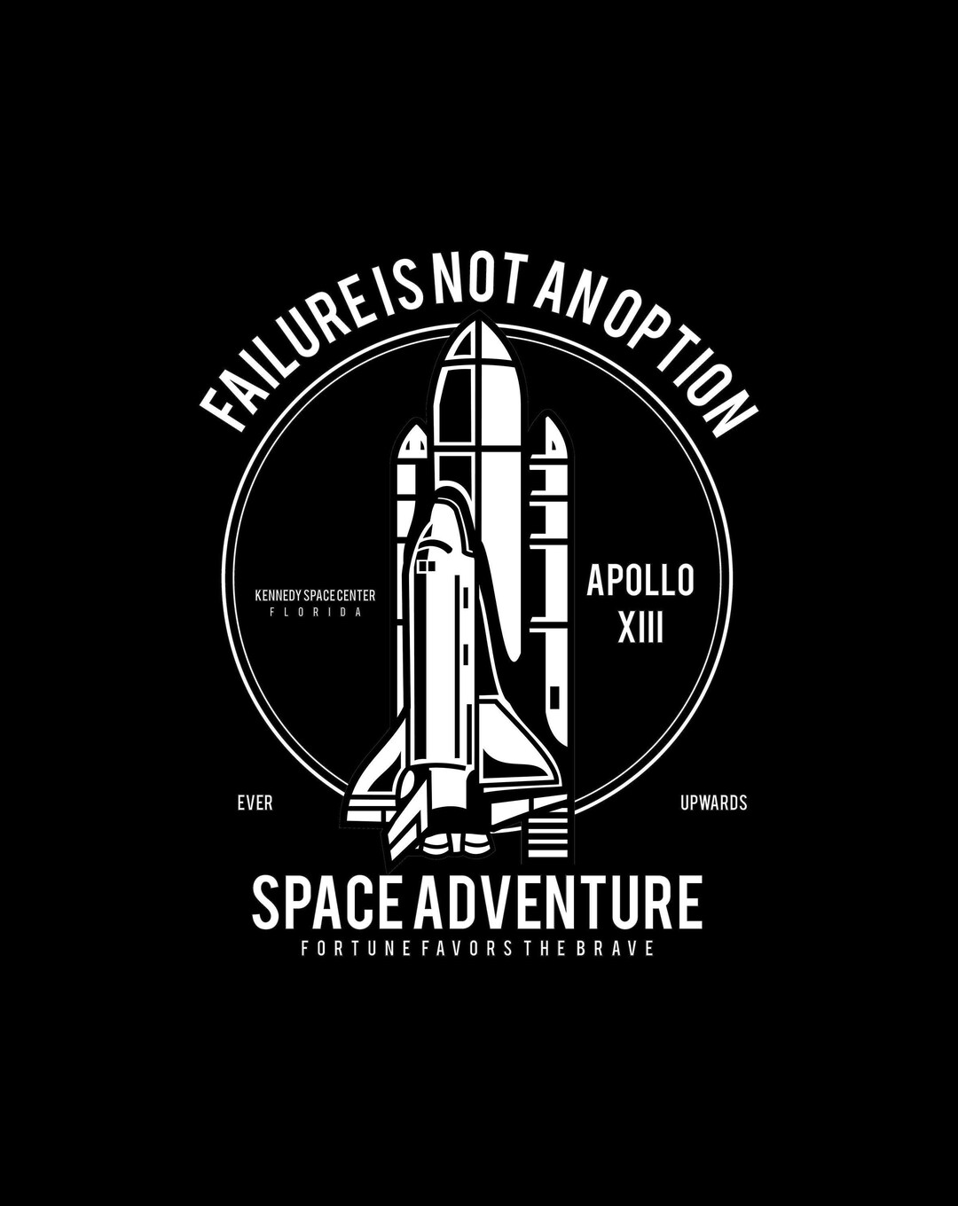 Apollo XII Space Adventure SVG: Kennedy Space Center Design (digital ...