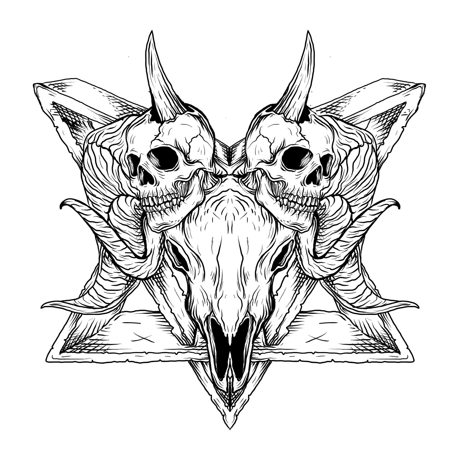 Satanic Idol, Baphomet : Decoding the Symbols on Satan's Statue ...