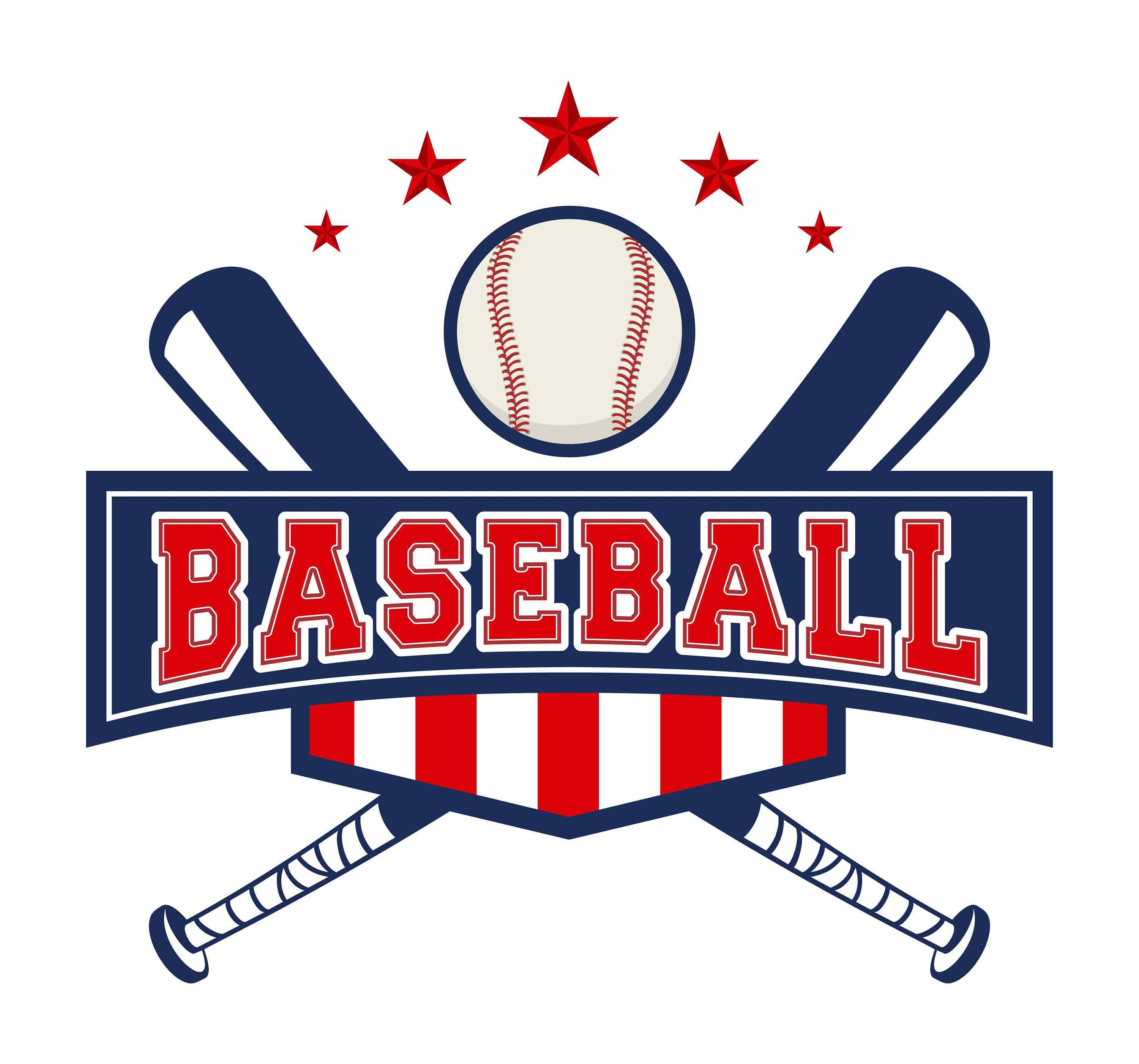 Baseball Logo, Baseball Ball, Baseball Bats, Layered Cut File SVG + PNG ...