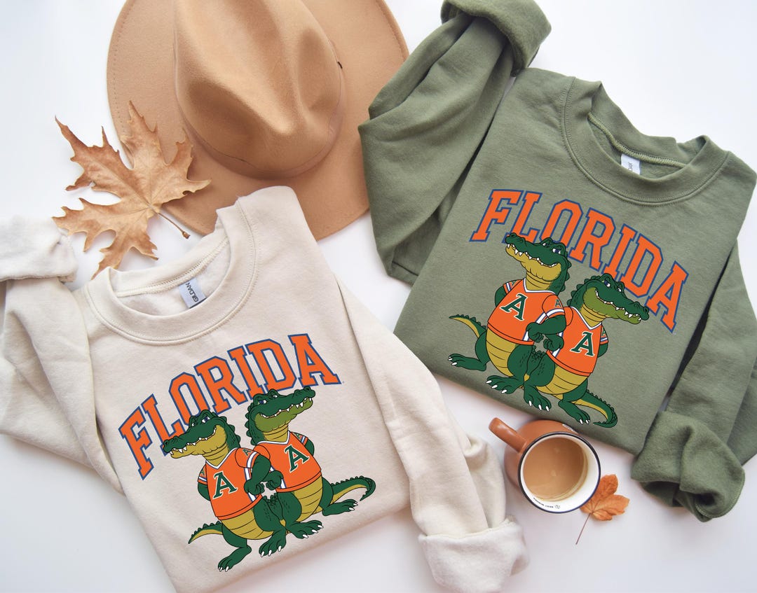 Albert and Alberta Gator Shirt, Florida Varsity Sweatshirt, UF Varsity ...