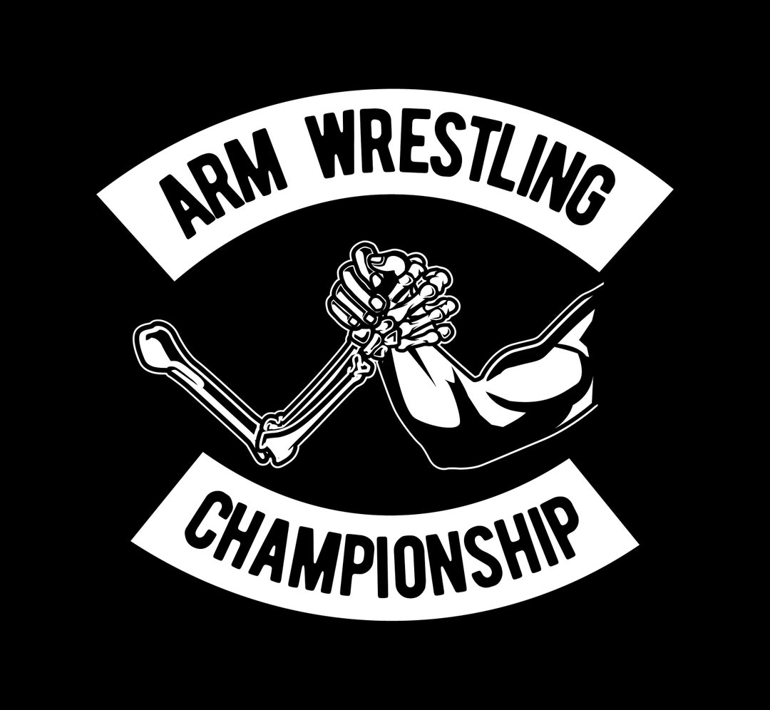 Arm Wrestling Championship, Arm Wrestling Forever, Cut File SVG + PNG ...