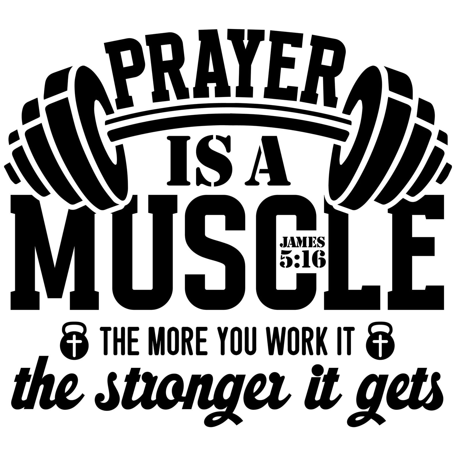 Prayer is a Muscle, the More You Work It, the Stronger It Gets, James 5 ...