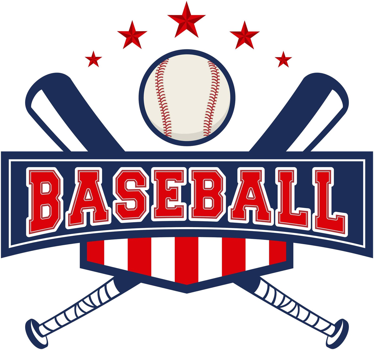 Baseball Logo, Baseball Ball, Baseball Bats, Layered Cut File SVG + PNG + JPEG + Eps + Ai + Gif ...