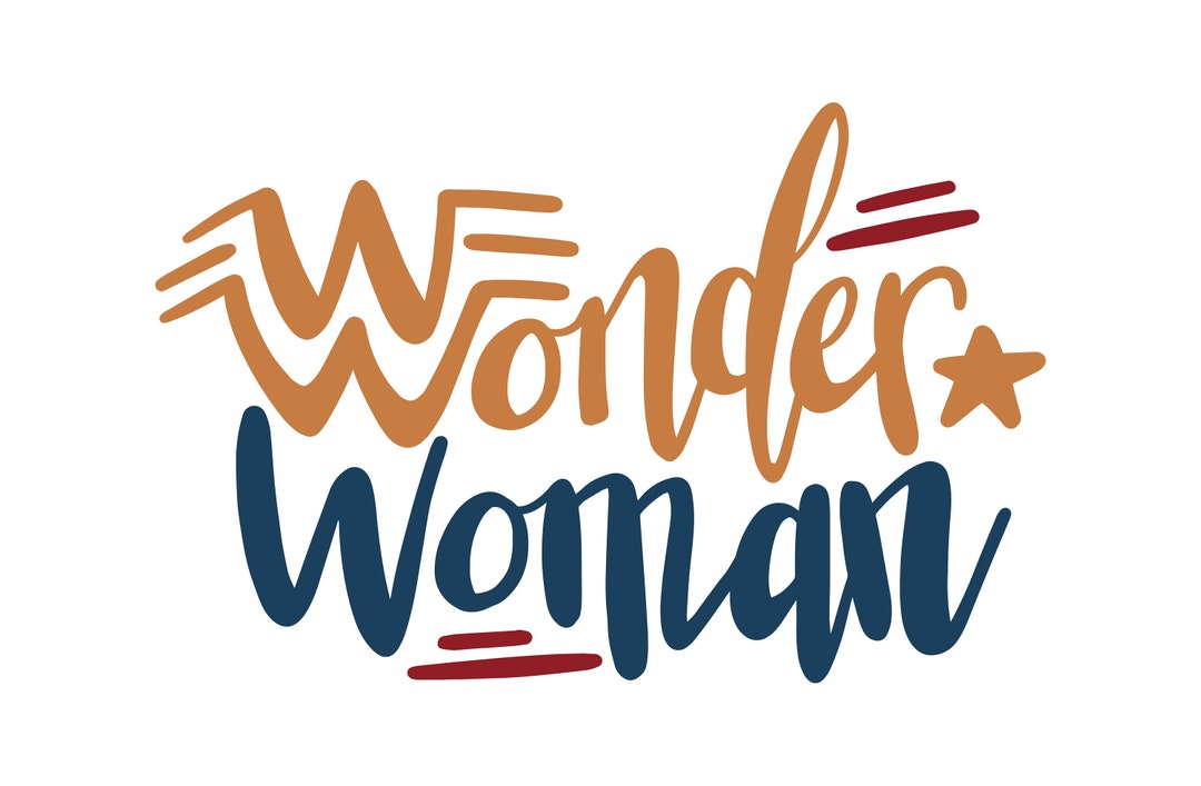 Wonder Woman, Cricut Design Cut File SVG + PNG + JPEG + Eps + Ai + Dxf ...