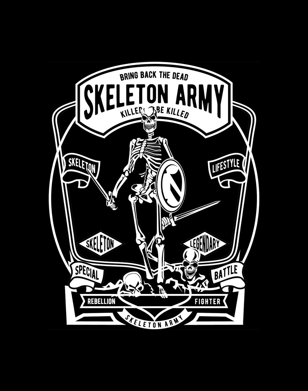 Skeleton Army, Bring Back the Dead, Killed to Be Killed, Skeleton ...