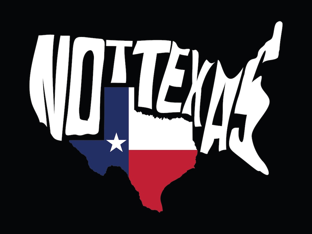 Texas Pride Map Art: Black and White Cut File (digital Download) - Etsy