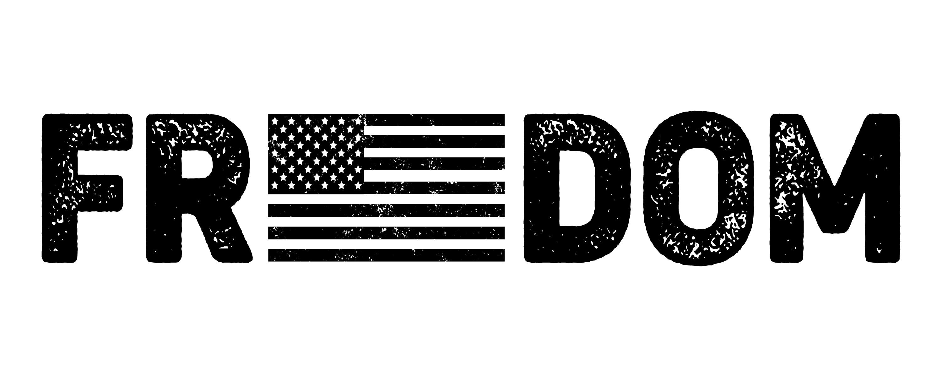 Freedom, American Flag, Layered Cut File SVG + PNG + JPEG + Eps + Ai ...