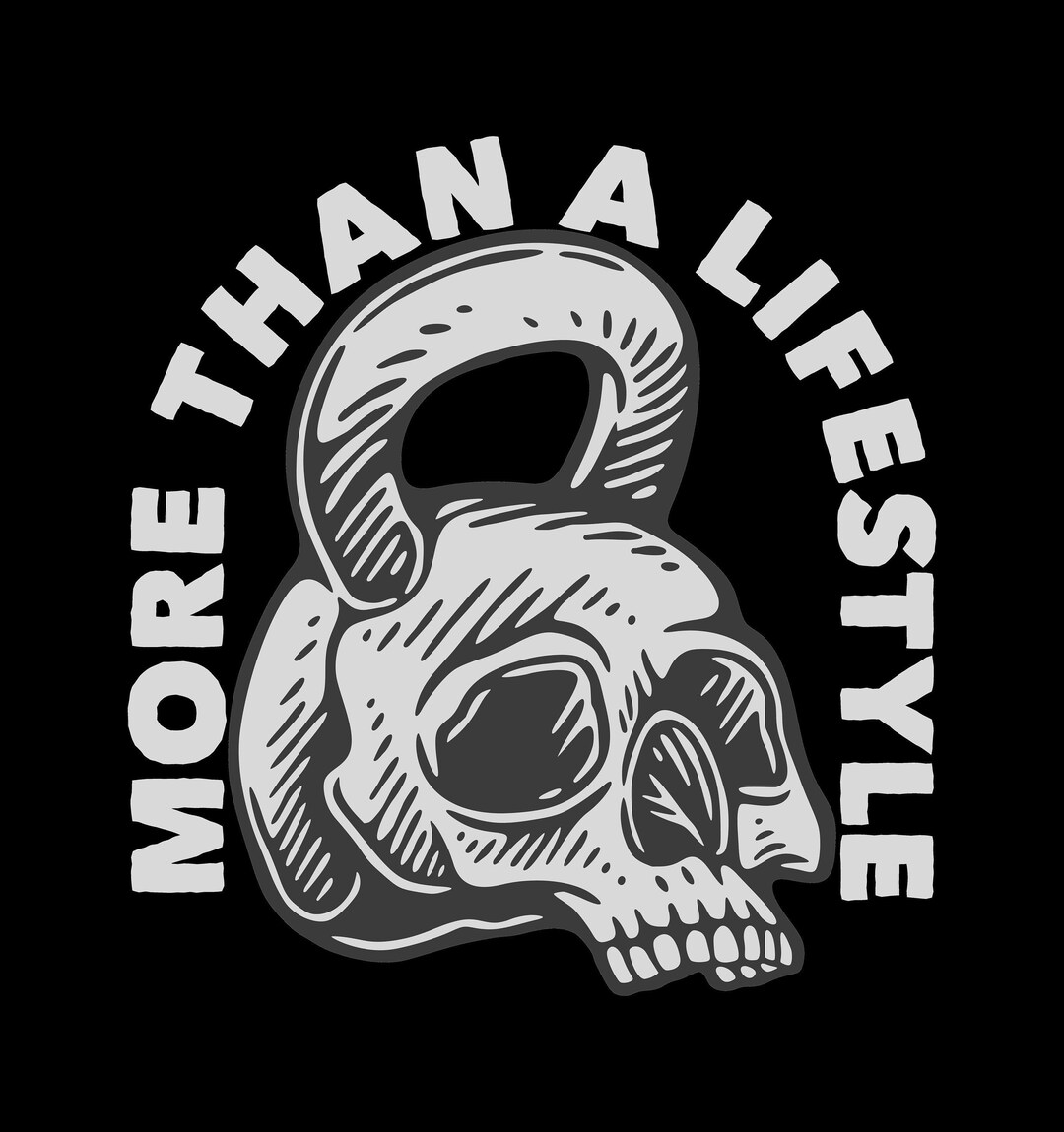 More Than a Lifestyle, Kettlebell Skull, Gym Quotes, Layered Cricut ...