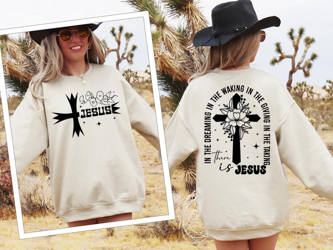 Jesus Cross Shirt, Christian Bible Verse Sweatshirt, Church Tee - Etsy