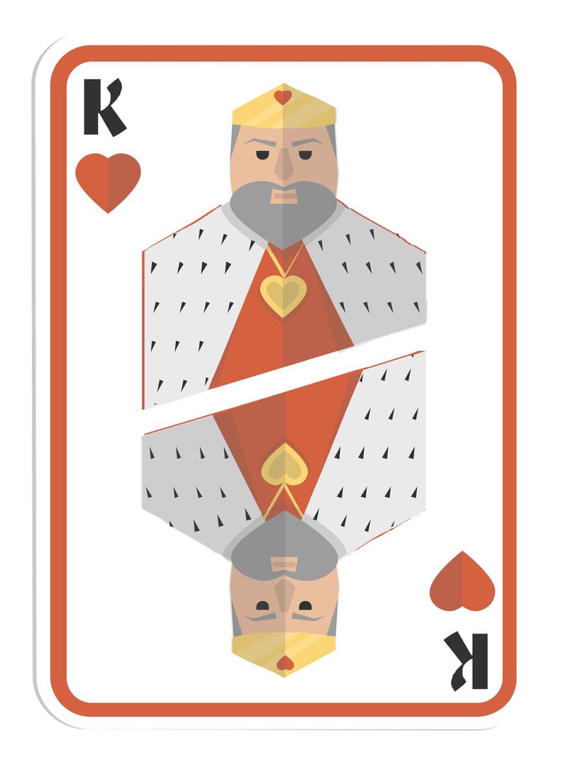 Printable Playing Cards Full Set, Special Design Poker Cards, Print and ...