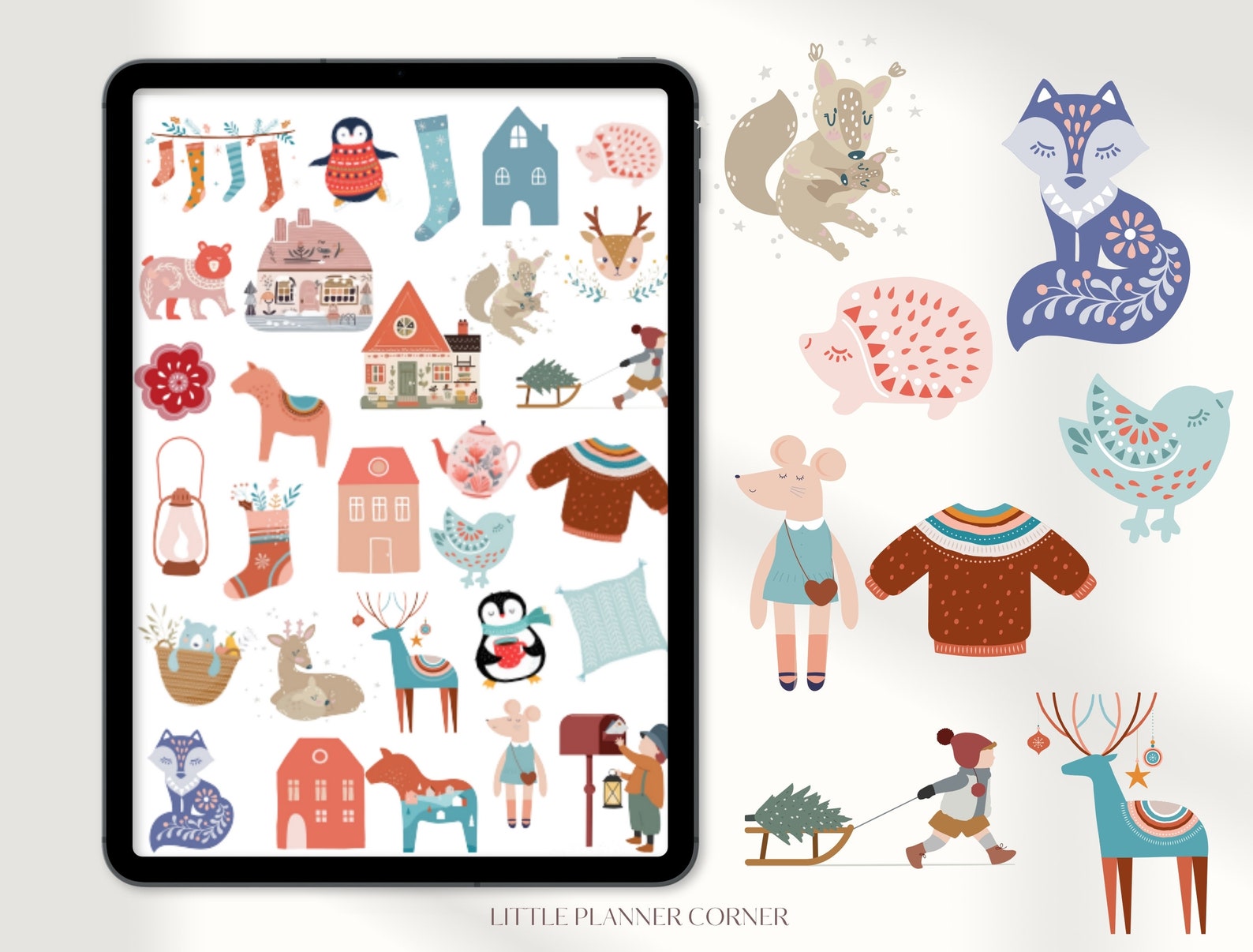 Scandinavian Goodnotes Stickers|everyday Digital Stickers| Minimalist ...