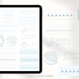 Medical Goodnotes Stickers|everyday Digital Stickers| Doctor Digital ...
