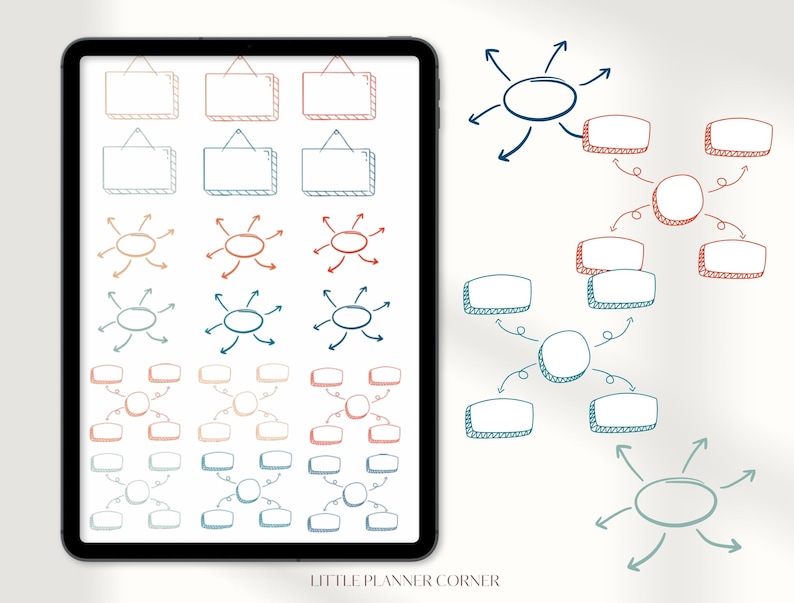 Retro Note Taking Goodnotes Stickers|everyday Digital Stickers|study ...