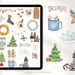 December 2024 Goodnotes Stickers | Digital Clipart | Winter Planner ...