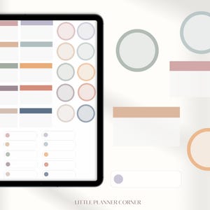 Neutral Transparent Labels Goodnotes Stickers|aesthetic Everyday ...