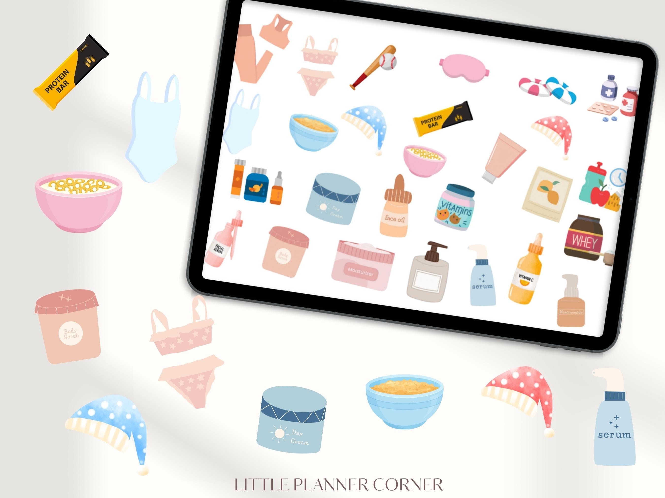 Wellness Journey Goodnotes Stickers| Everyday Digital Stickers｜planner ...