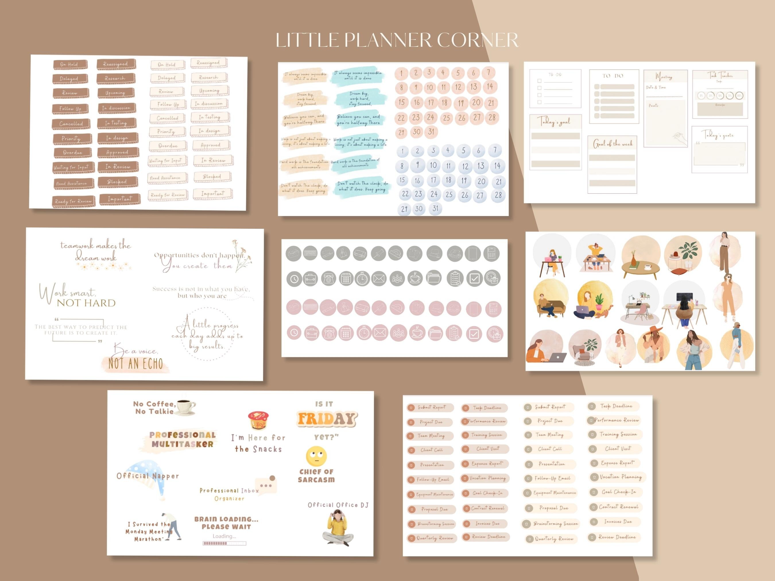OFFICE Digital Stickers for Goodnotes Planner |digital Planner Stickers ...