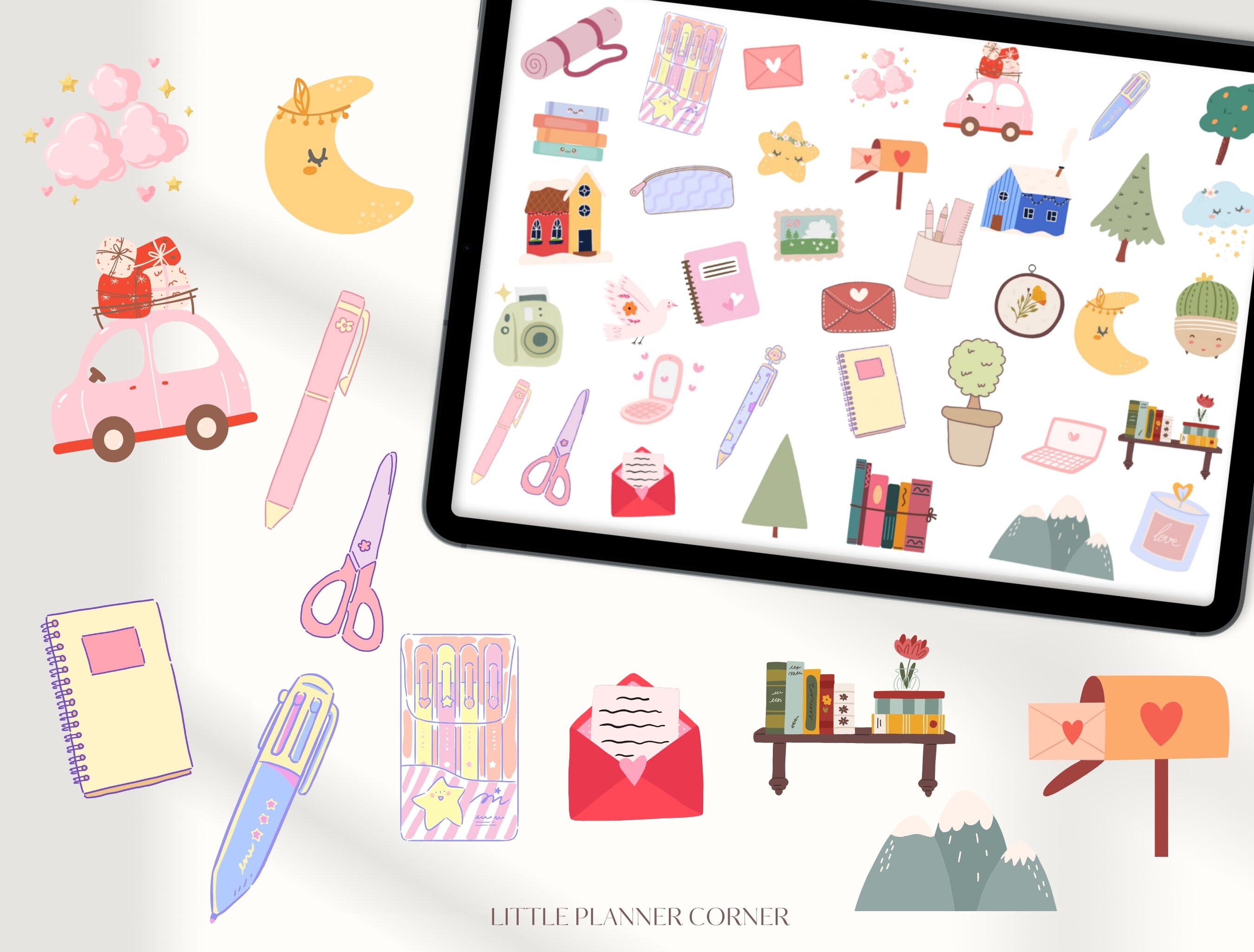 Kawaii Goodnotes Stickers |cute Everything Digital Stickers |goodnotes ...