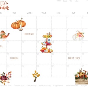 September 2024 Goodnotes Stickers| Aesthetic Everyday Digital Stickers ...