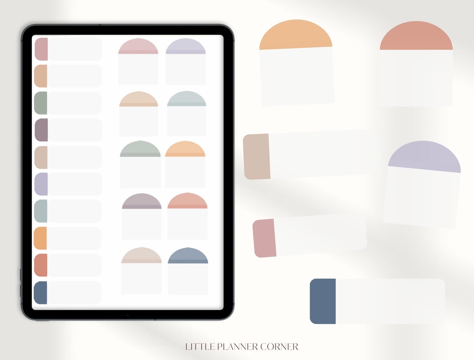 Neutral Transparent Labels Goodnotes Stickers|aesthetic Everyday ...