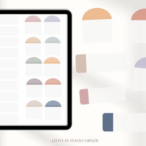 Neutral Transparent Labels Goodnotes Stickers|aesthetic Everyday ...