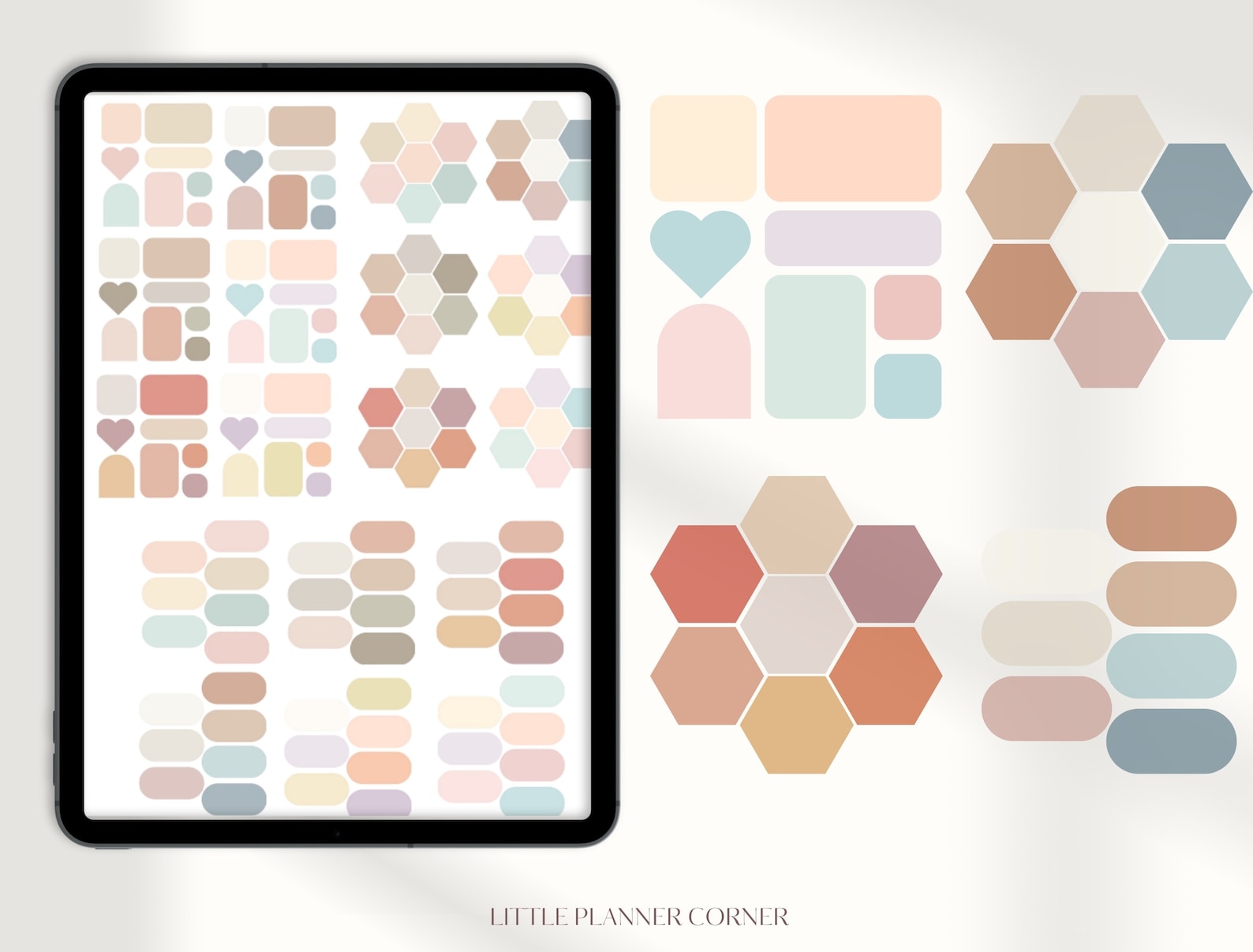 Customizable Shapes Vol4 Goodnotes Stickers|everyday Digital Stickers ...