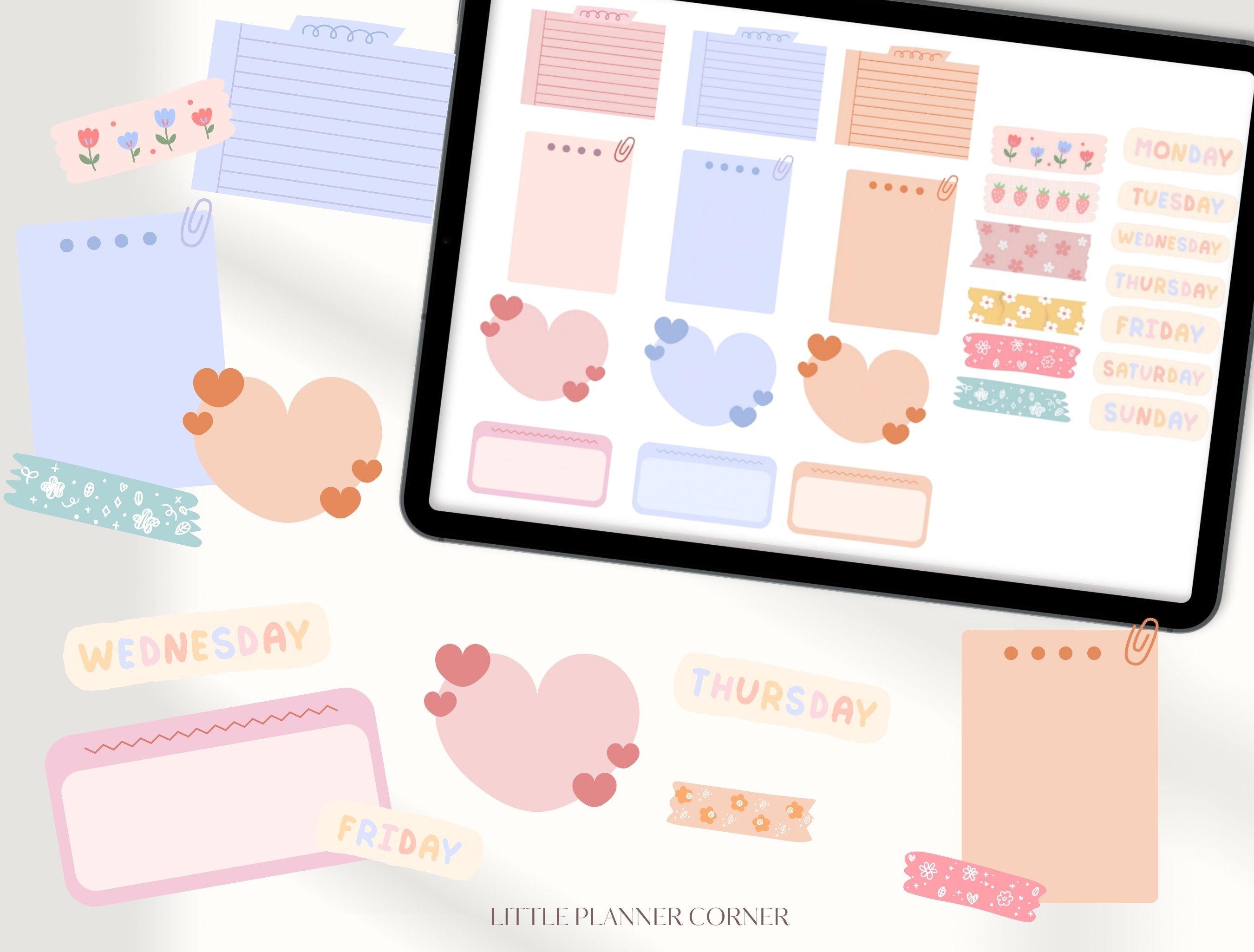 Kawaii Goodnotes Stickers |cute Everything Digital Stickers |goodnotes ...
