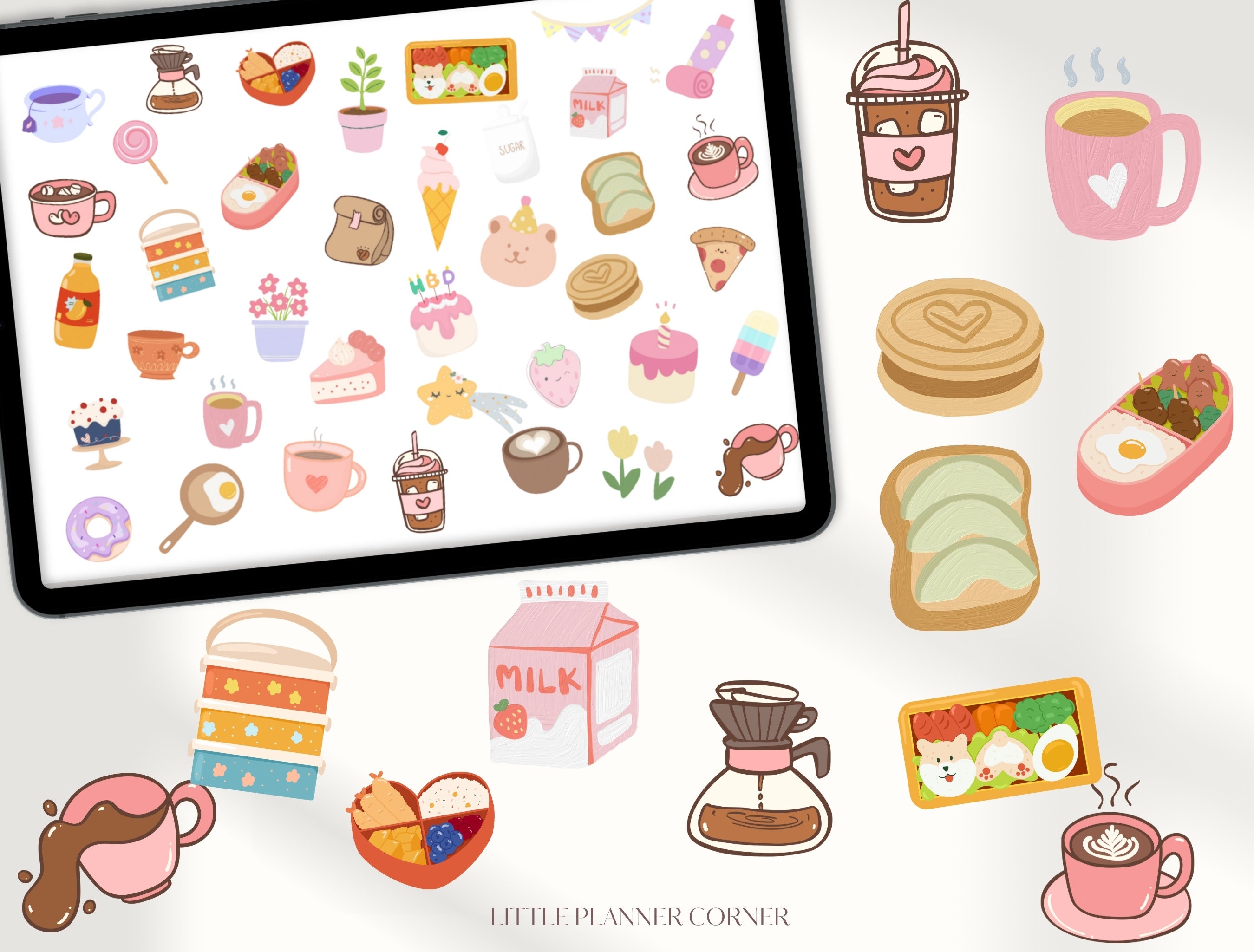 Kawaii Goodnotes Stickers cute Everything Digital Stickers goodnotes ...