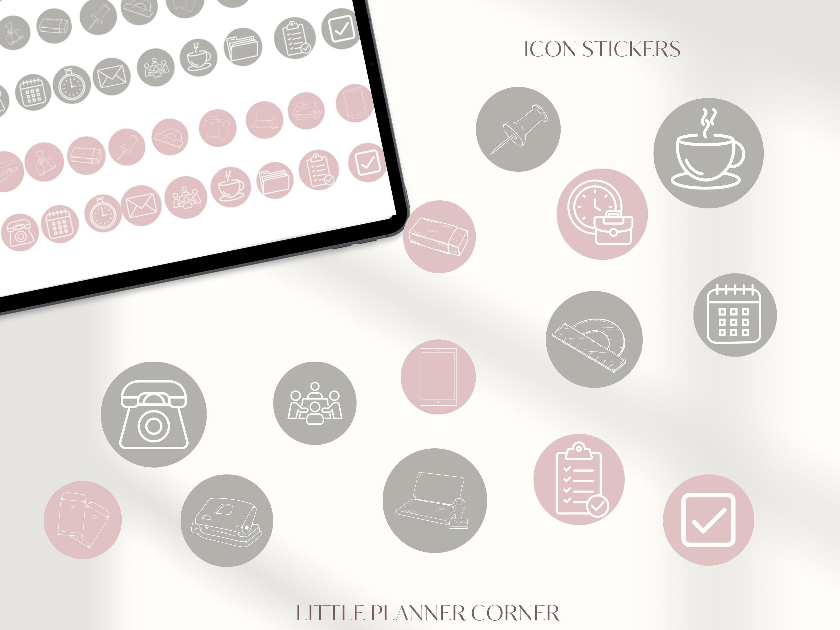 OFFICE Digital Stickers for Goodnotes Planner |digital Planner Stickers ...