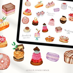 Dessert Fancies Goodnotes Stickers|everyday Digital Stickers| Digital ...