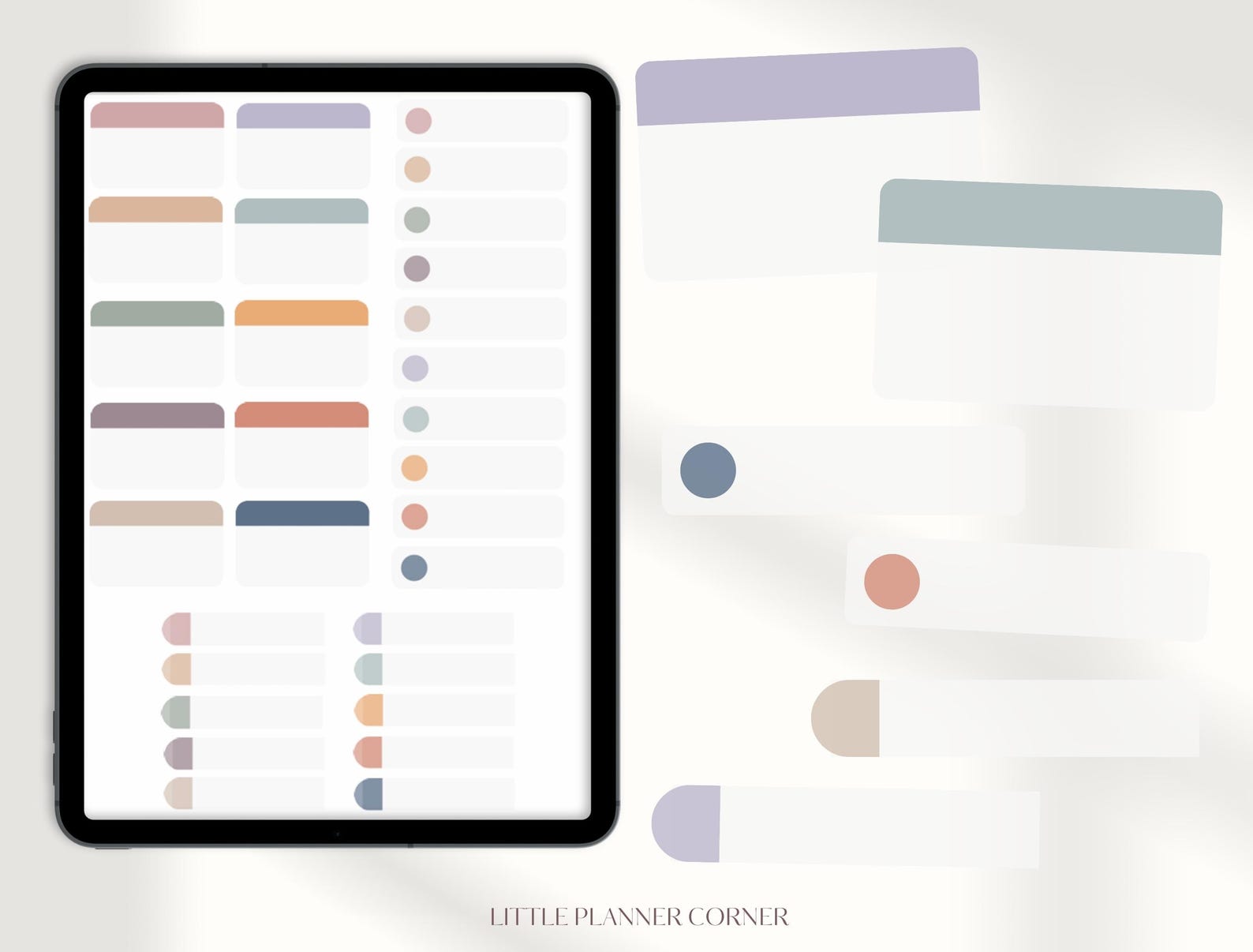 Neutral Transparent Labels Goodnotes Stickers|aesthetic Everyday ...