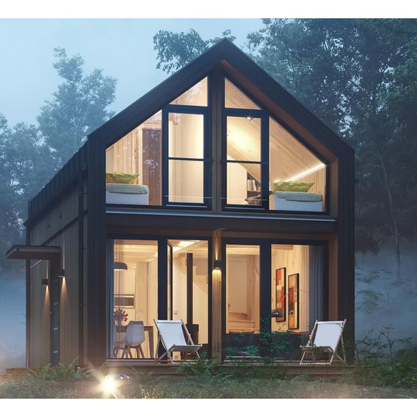 Tiny House Plans - Etsy