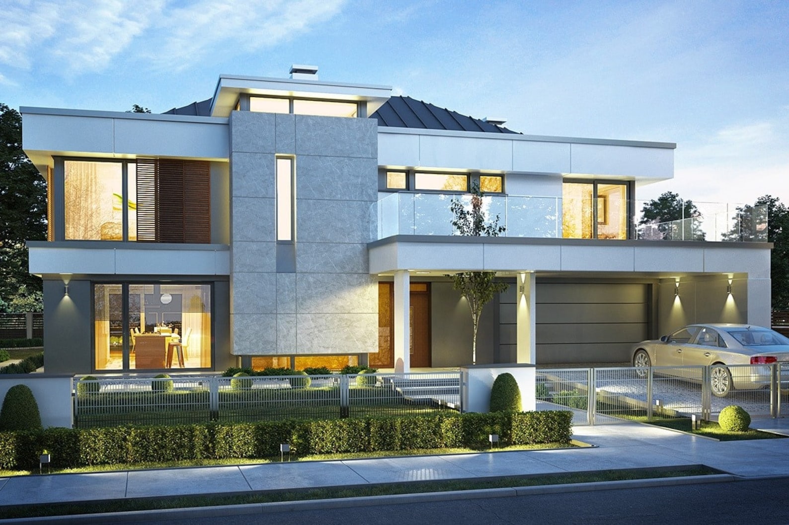 5 Bedroom 308 M2 Detailed Modern House Plans 15m X 28m - 005 - Etsy