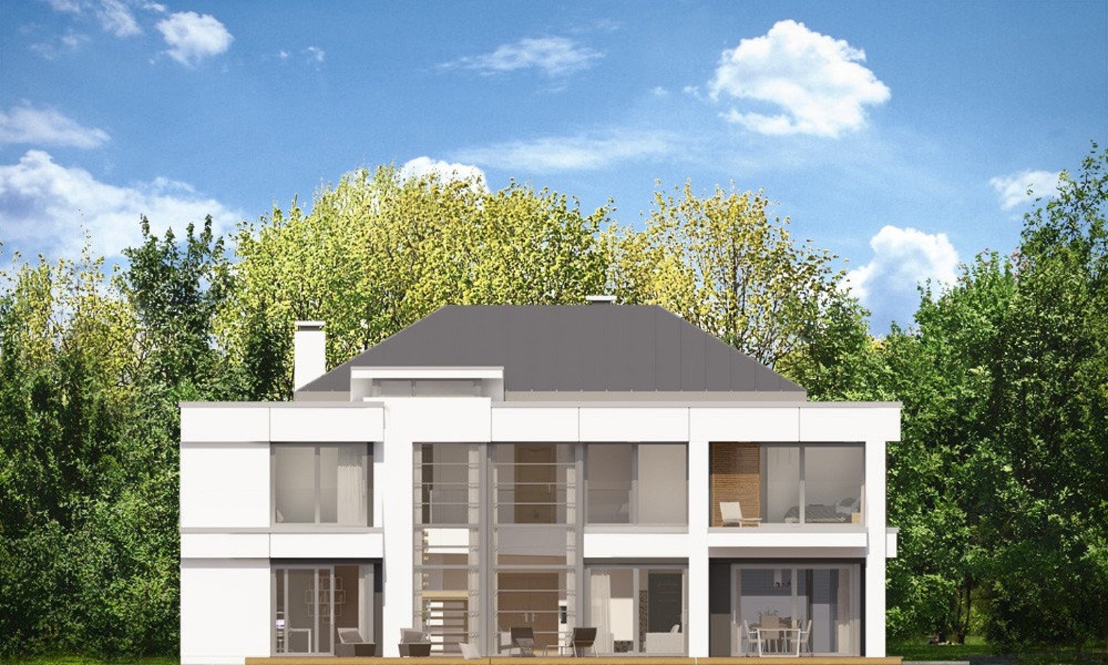 5 Bedroom 308 M2 Detailed Modern House Plans 15m X 28m - 005 - Etsy
