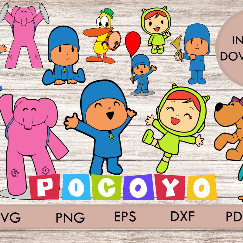 Pocoyo - Etsy España