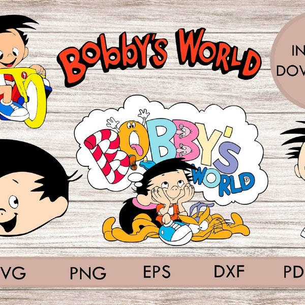 Bobby's World Silhouette - Etsy