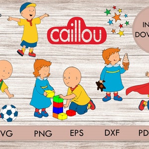Caillou - Etsy