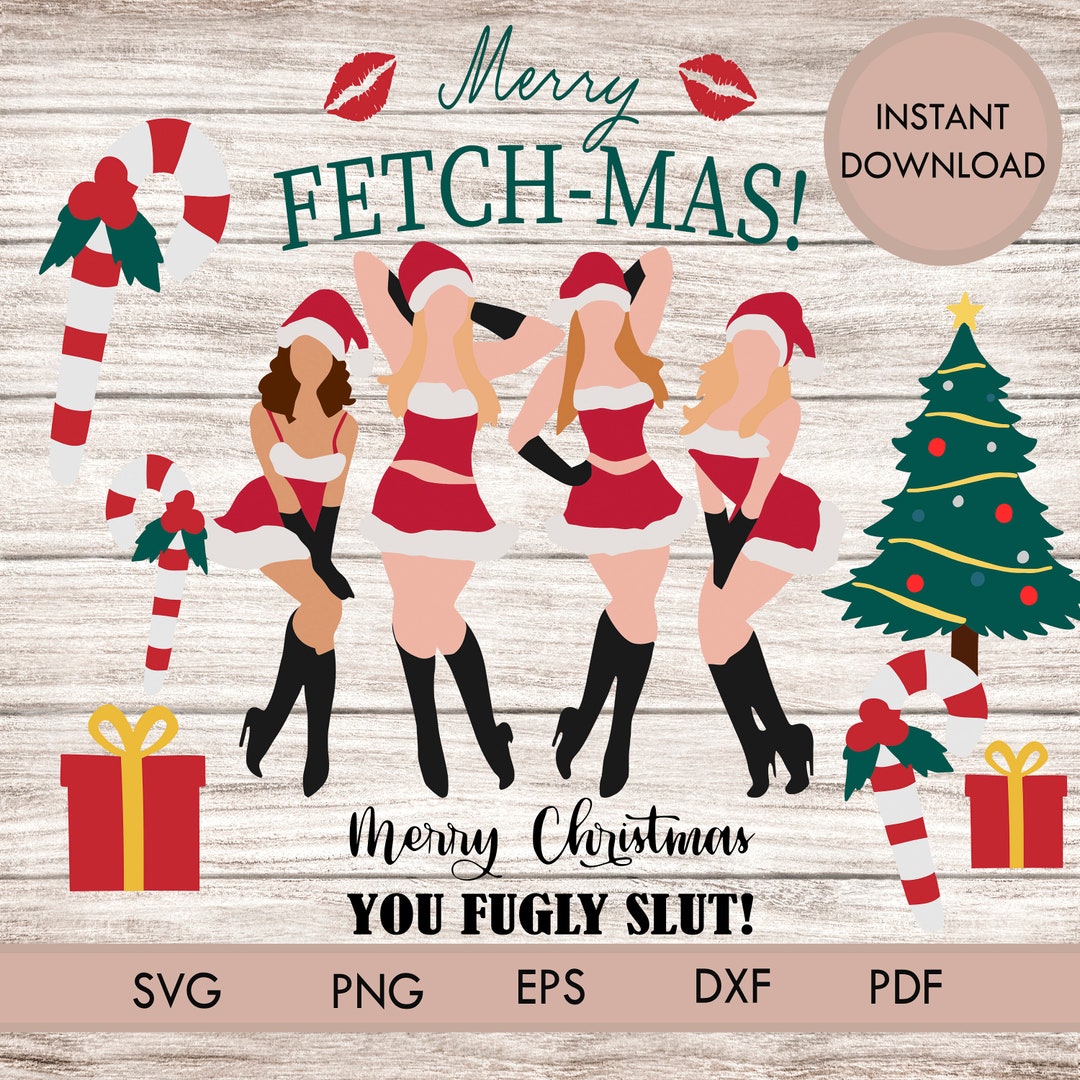 Bundle Mean Girls Christmas Svg Png Jingle Bell Merry Fetchmas Cricut Cut Files - Etsy