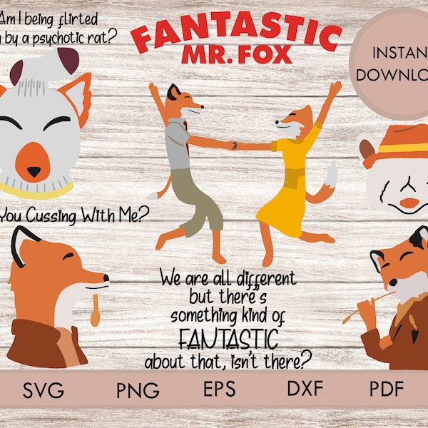 Fantastic Mr Fox - Etsy