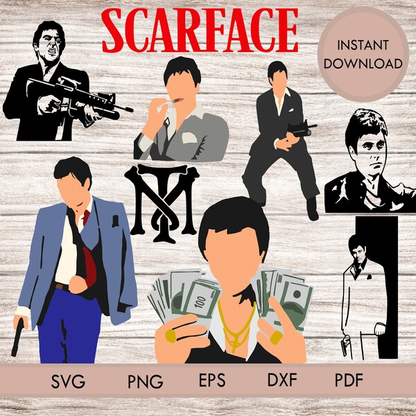 Scarface Png - Etsy