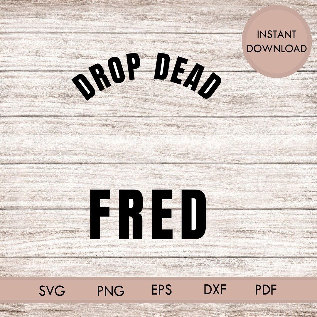 Bundle Drop Fred Movie Svg Png Cricut Cut Files - Etsy